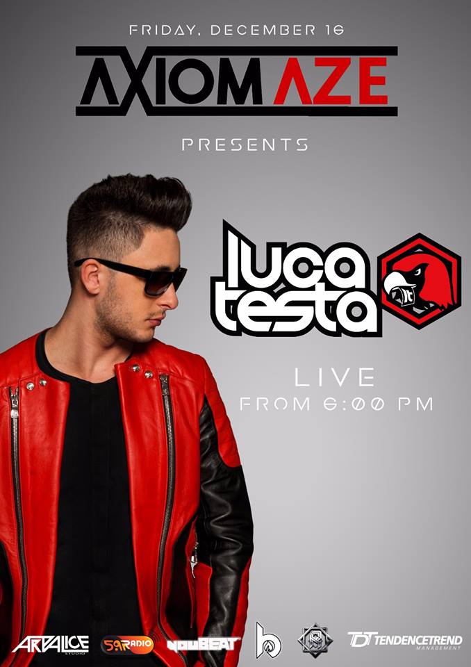 Luca Testa @ Axiomaze | youBEAT®