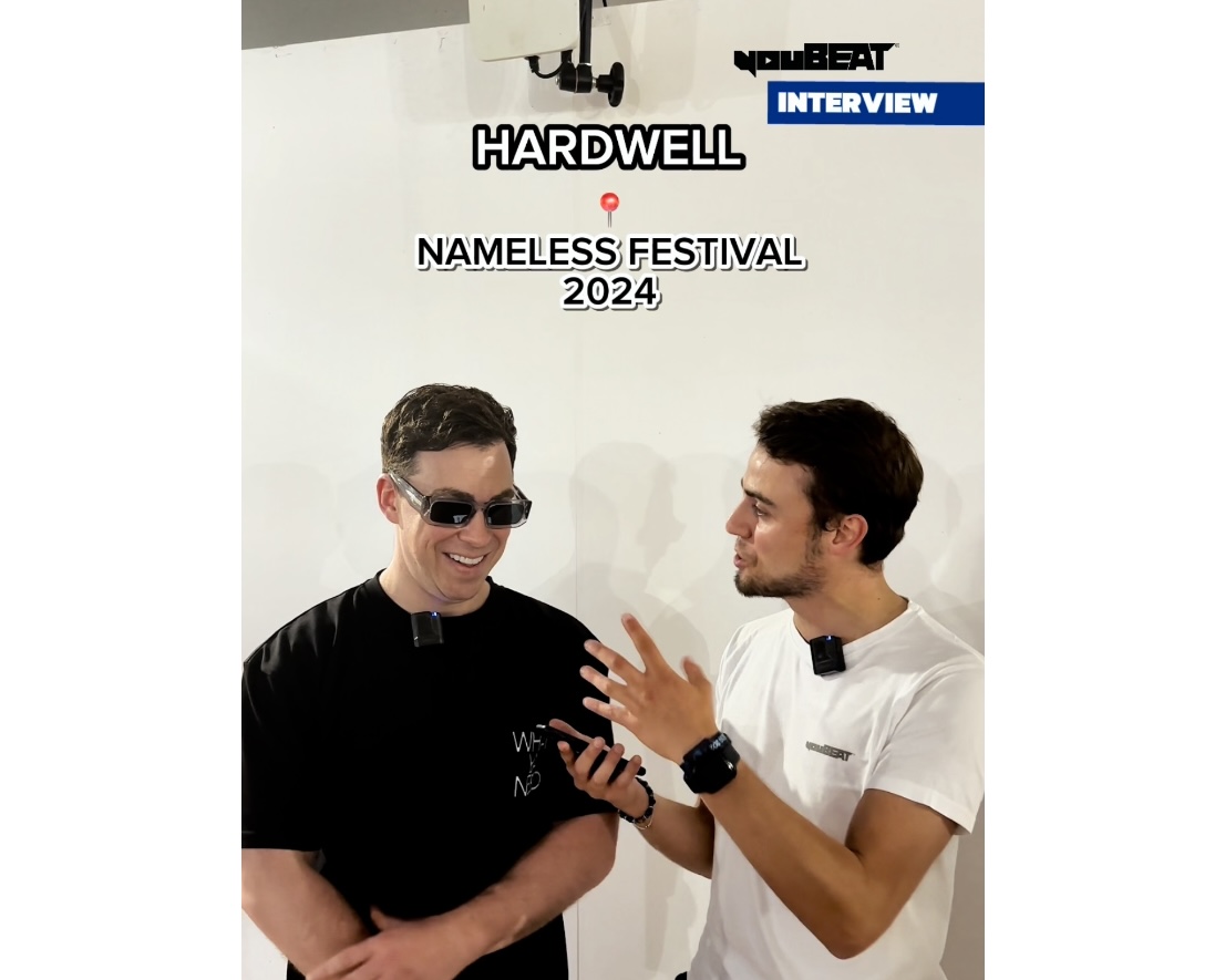 Intervista flash ad HARDWELL a Nameless Festival 2024 | youBEAT®