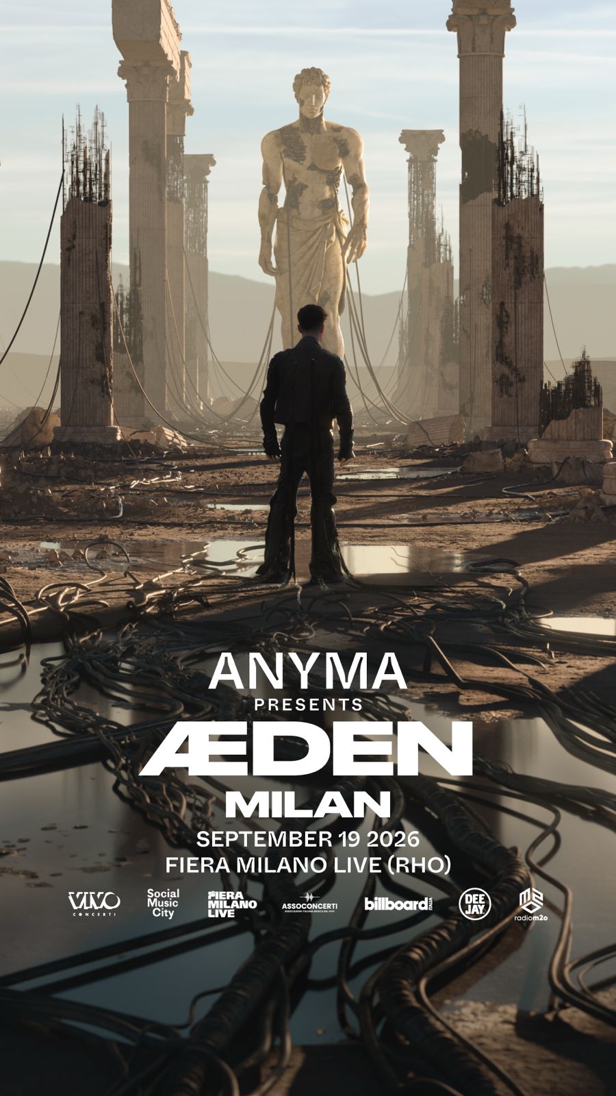 ANYMA announced ÆDEN Global Tour 2026 to 12 countries across Asia, the ...